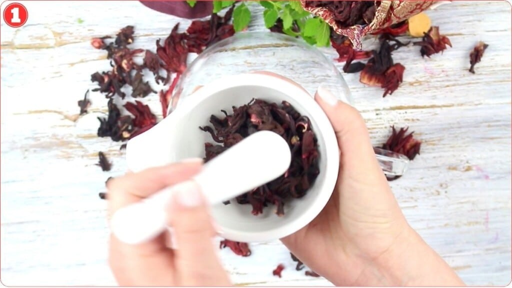Green Hibiscus Tea Recipe - Tiny Batch Cooking
