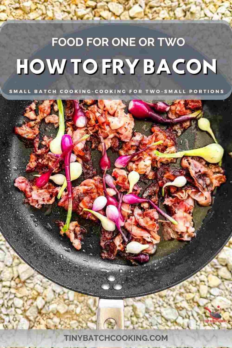 How to Fry Bacon on The Stove - Tiny Batch Cooking