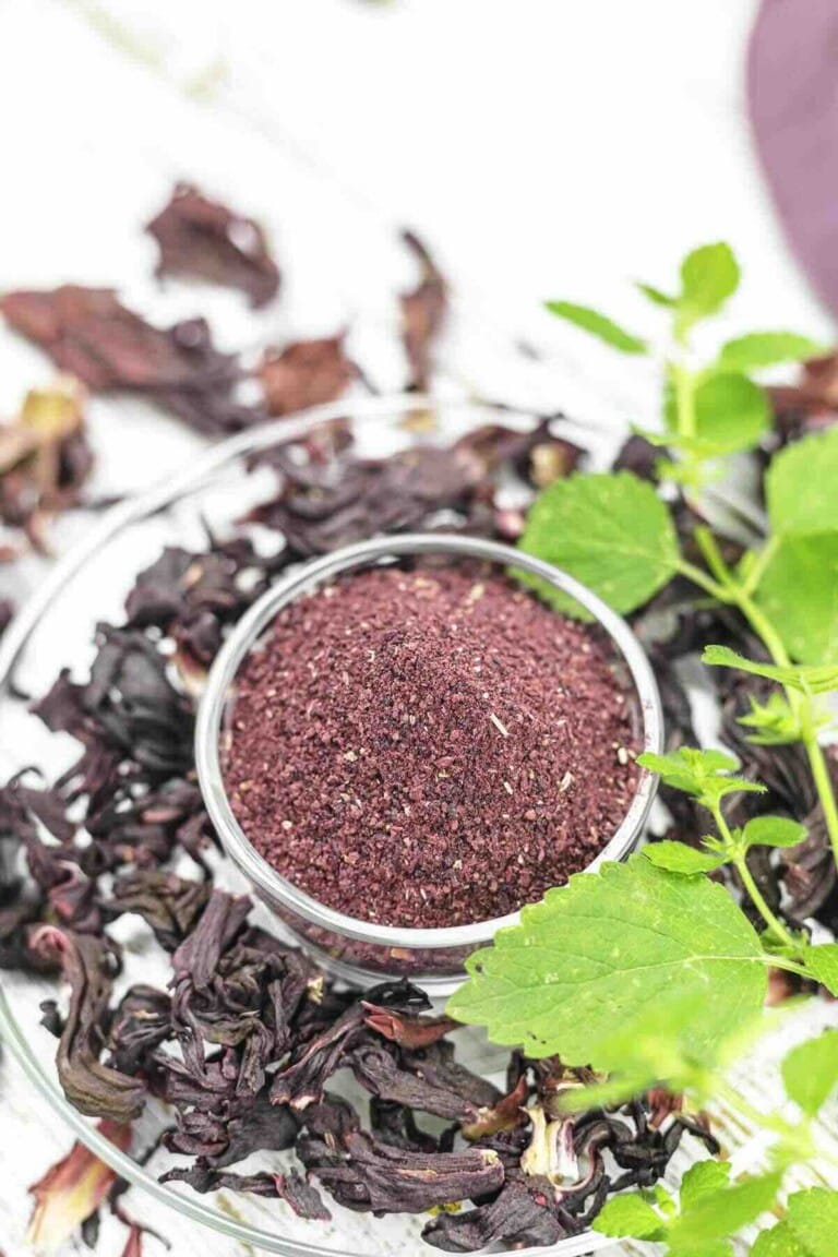 How To Make Hibiscus Powder - Tiny Batch Cooking
