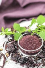 How To Make Hibiscus Powder - Tiny Batch Cooking