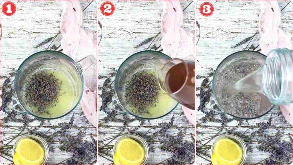 Lemon and Lavender Purple Mocktail Recipe - Tiny Batch Cooking