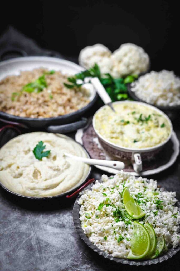 Recipes with Cauliflower Rice - Tiny Batch Cooking