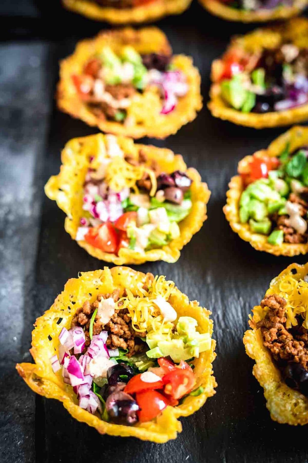 Tacos in a Cup - Tiny Batch Cooking