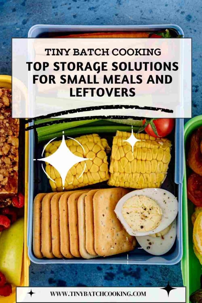 The Best Storage Solutions for Small Meals - Tiny Batch Cooking