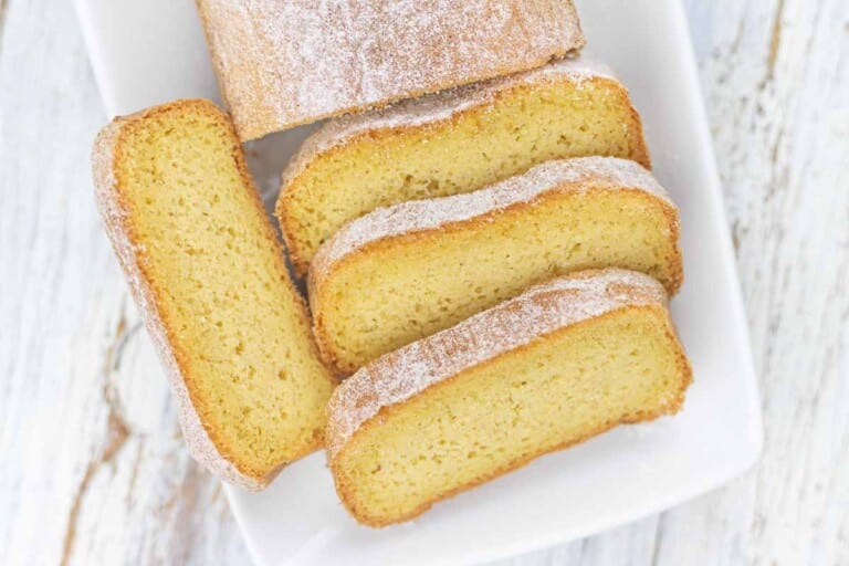 Vanilla Loaf Cake - Tiny Batch Cooking