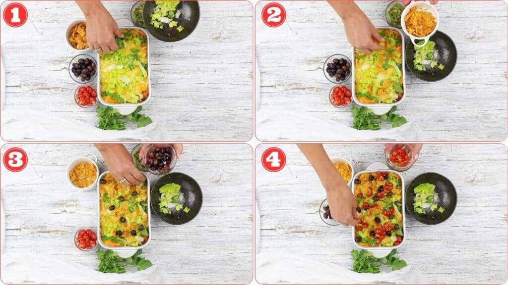 Walking Taco Casserole Recipe - Tiny Batch Cooking