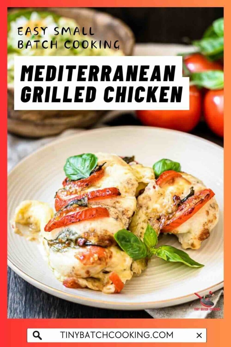 Mediterranean Grilled Chicken - Tiny Batch Cooking