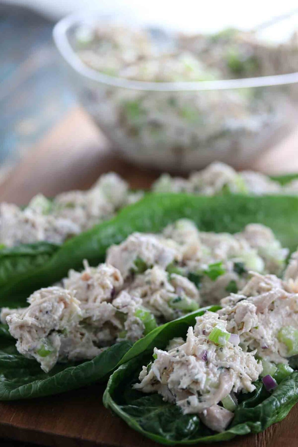 Small Batch Mayo Salad with Chicken - Tiny Batch Cooking